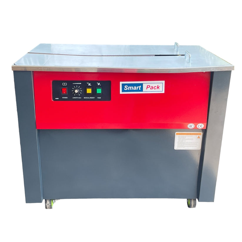 Semi-Automatic Strapping Machine – Efficient Packaging – Smart Pack Shop